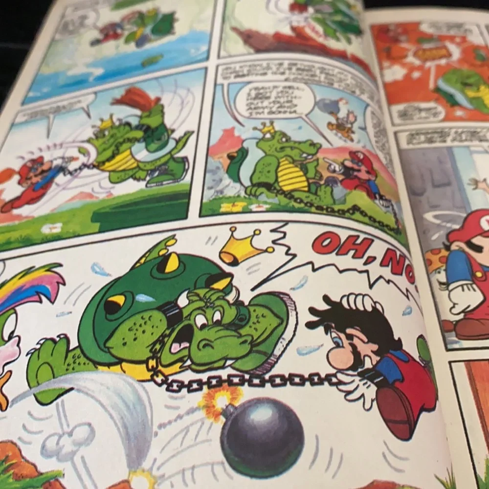 Other | Vintage 1991 Adventures Of The Super Mario Bros Valiant Comic 8 ...